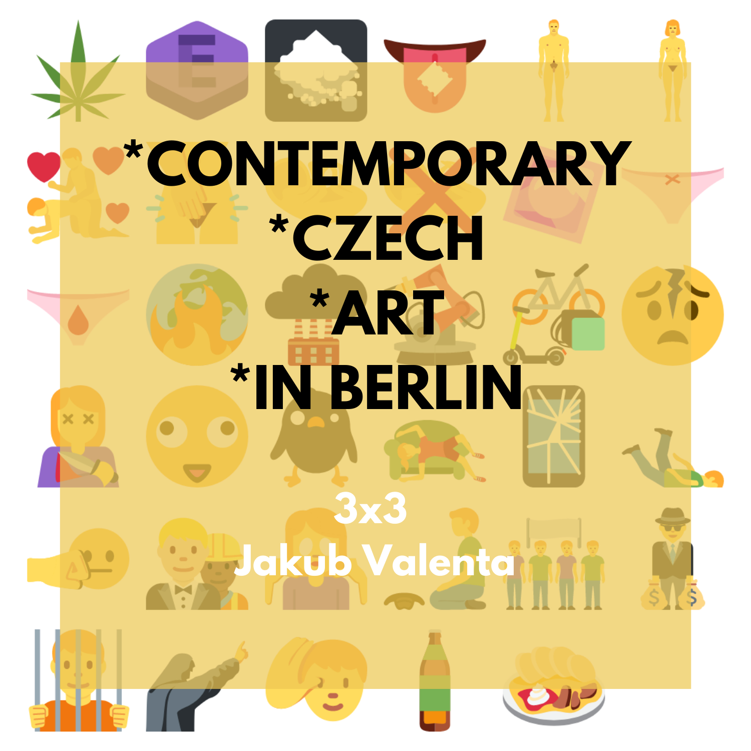 3x3 Contemporary Czech Art in Berlin with Jakub Valenta